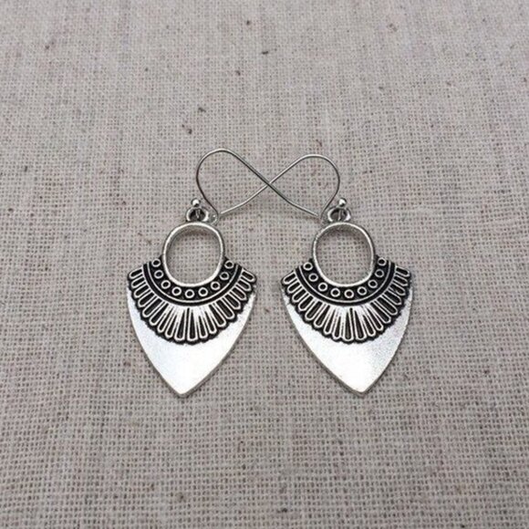 Handmade | Jewelry | Tribal Arrowhead Earrings | Poshmark